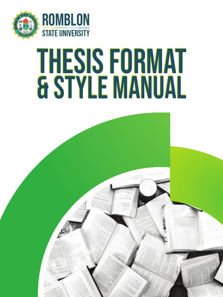 A Concise Guide to Thesis Format and Style Requirements at Romblon ...