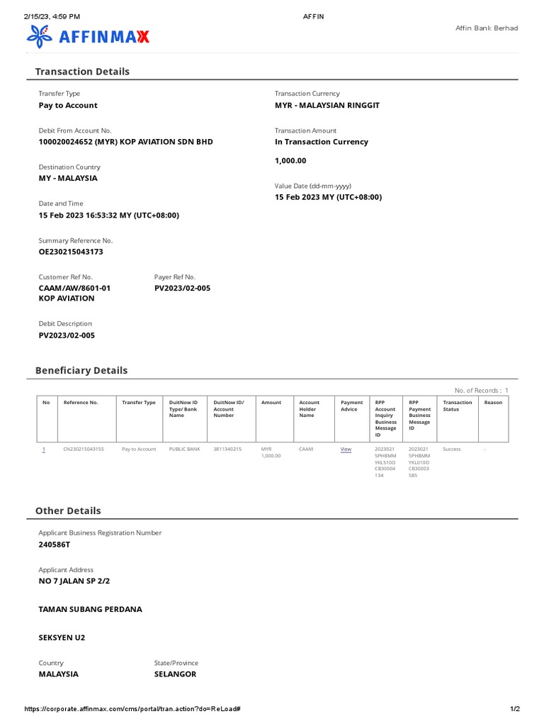 Caam RM1000 | PDF | Banks | Debit Card