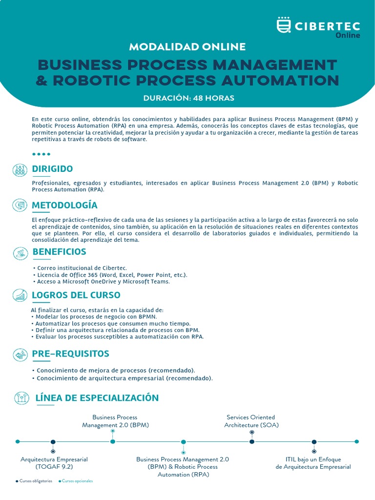 Business Process Management Robotic Process Automation | Descargar gratis PDF | Procesos de ...