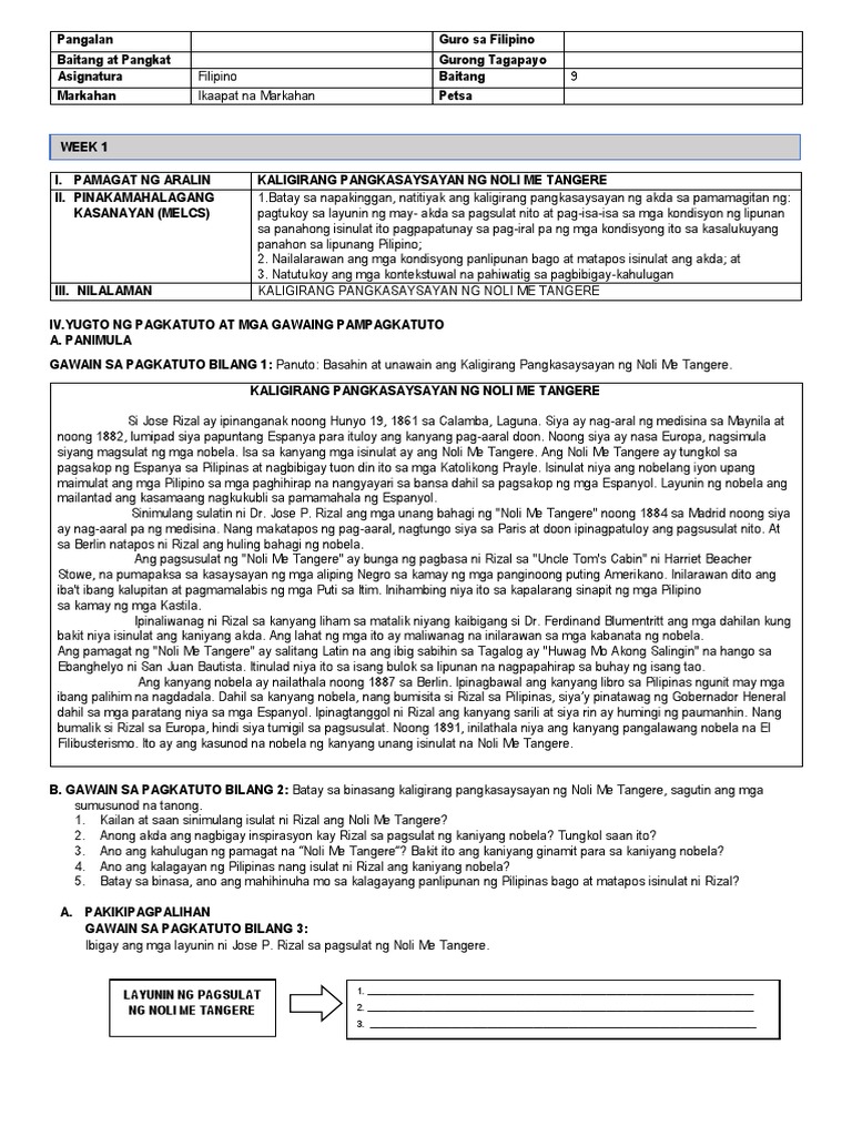 G9 Filipino 4th Quarter Leap | PDF