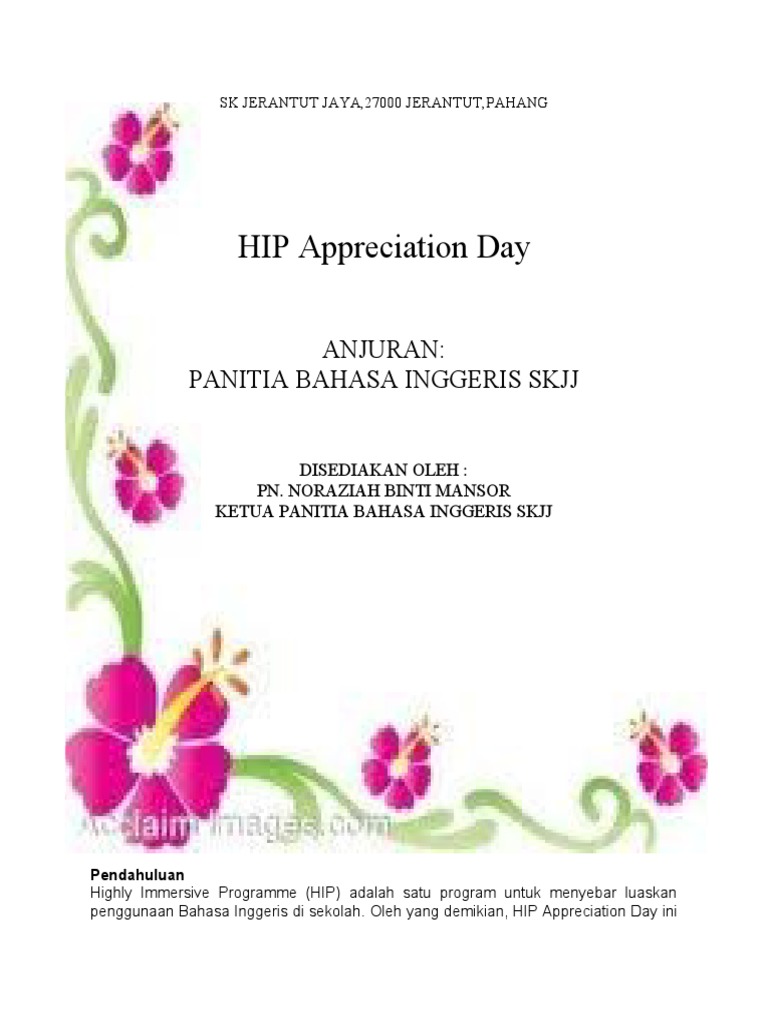 HIP APPRECIATION DAY 2021 English Panel | PDF