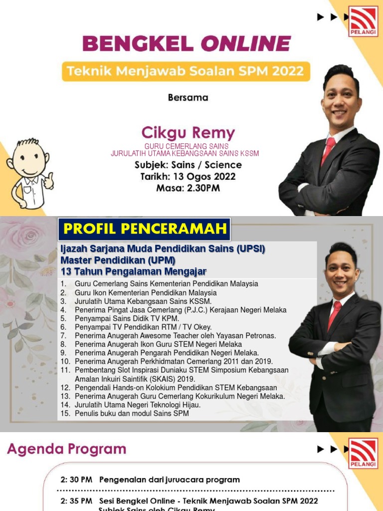 Teknik Menjawab Sains SPM | PDF