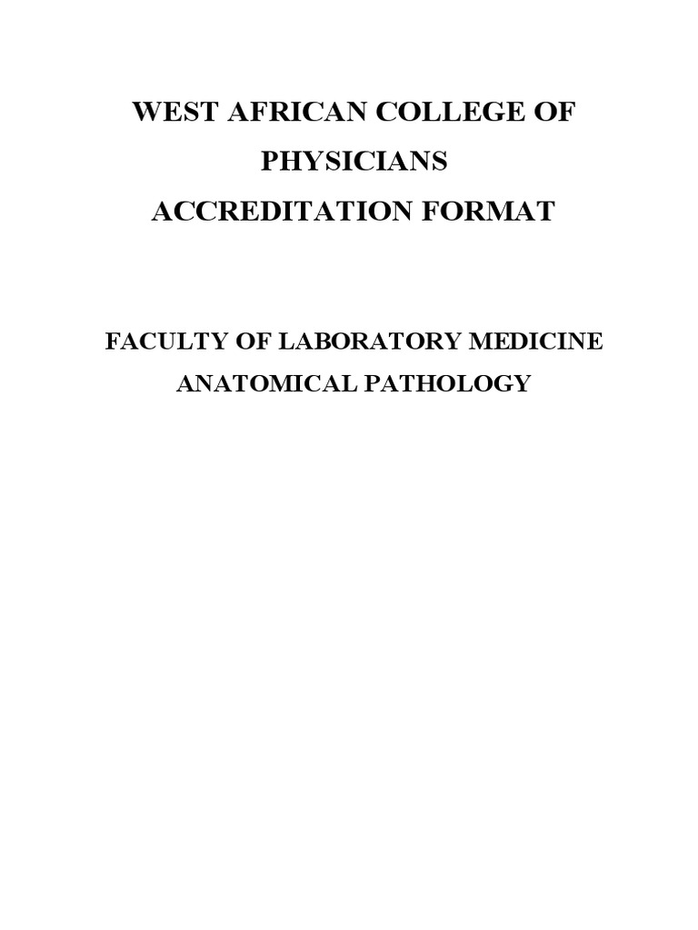 Anatomical Pathology Accreditation Guide | PDF | Staining | Personal ...
