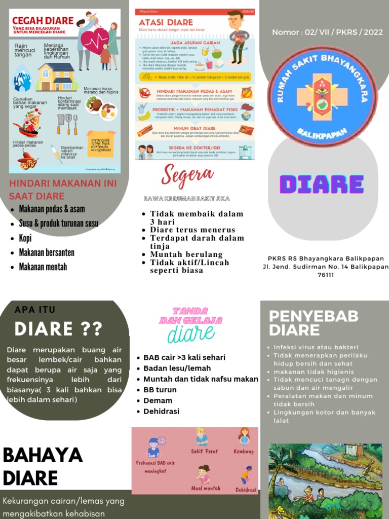 Leaflet Diare | PDF