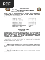 Barangay Resolution On BDRRMC | PDF | Emergency Management | Disaster ...