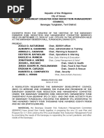 BDRRM Accomplishment Report 2022 | PDF | Public Safety | Emergency ...