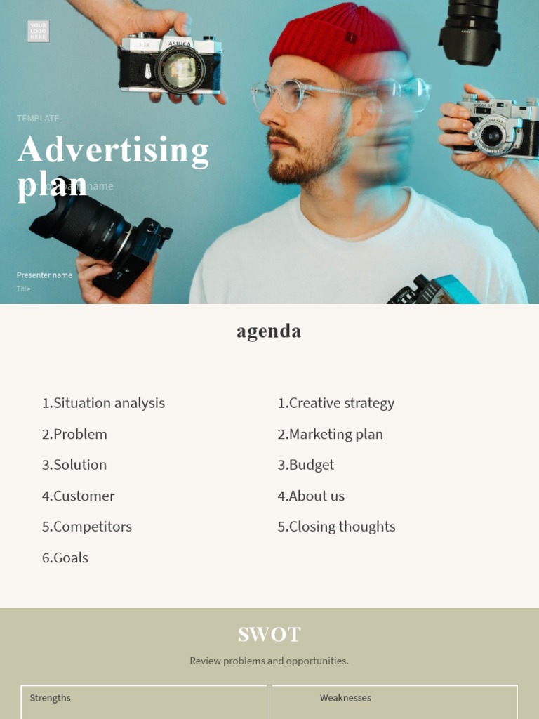 Advertising Plan Template | Download Free PDF | Brand | Advertising