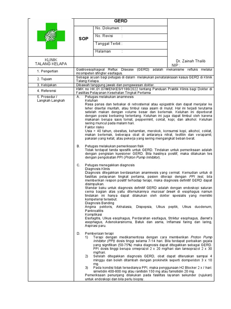 Sop Gerd | PDF | Sains & Matematika