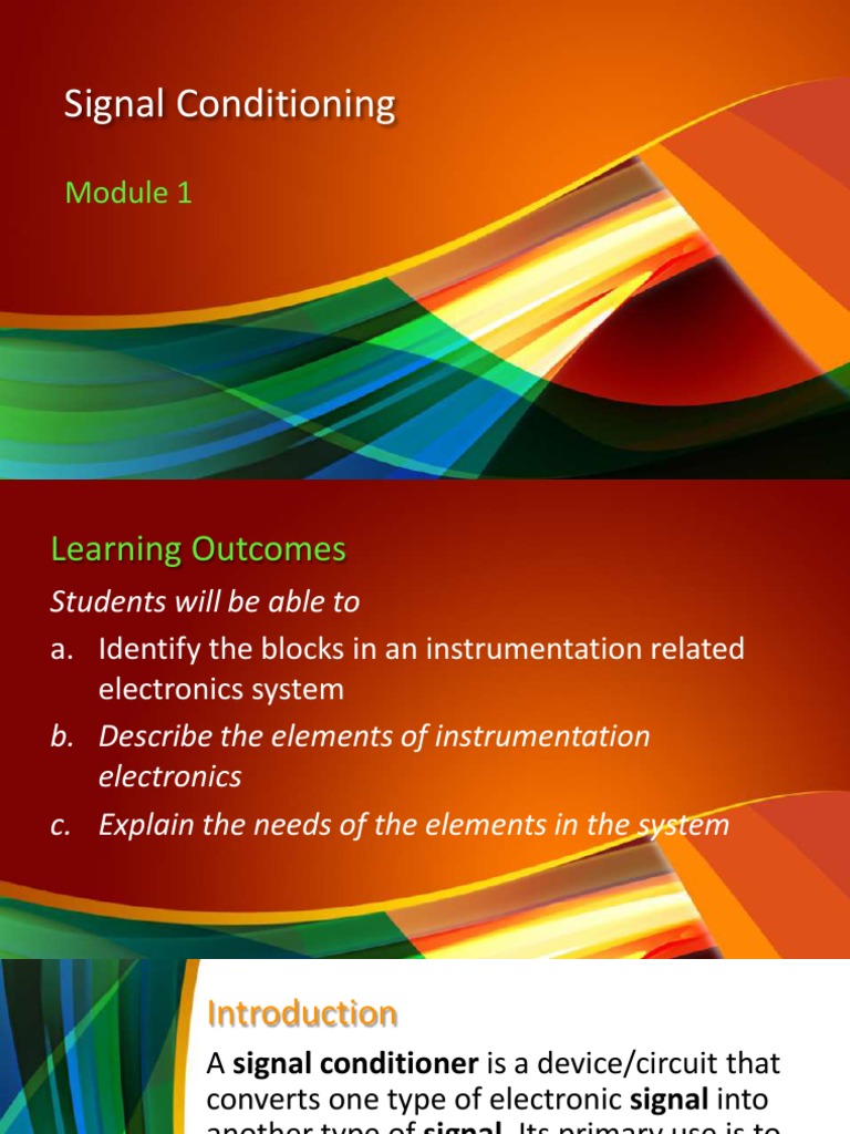 Presentation Slide ELET 211-Module 1 Part 1 | PDF | Sensor ... Presentation Slide ELET 211-Module 1 Part 1 | PDF | Sensor ...