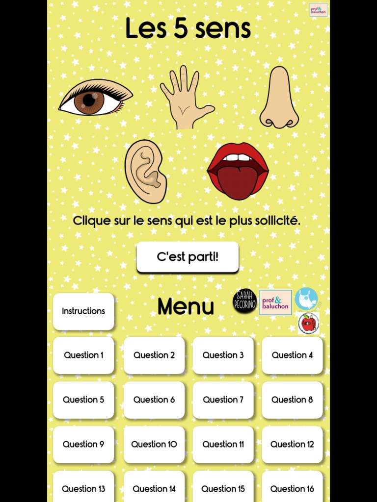 Activités ludiques sur les 5 sens | PDF | Livres de cuisine, nourriture ...