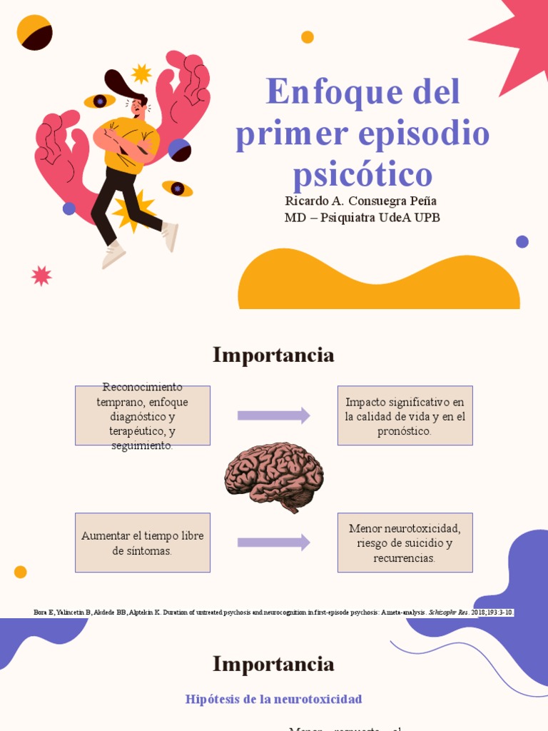 Enfoque Del Primer Episodio Psicótico | PDF | Psicosis | Esquizofrenia