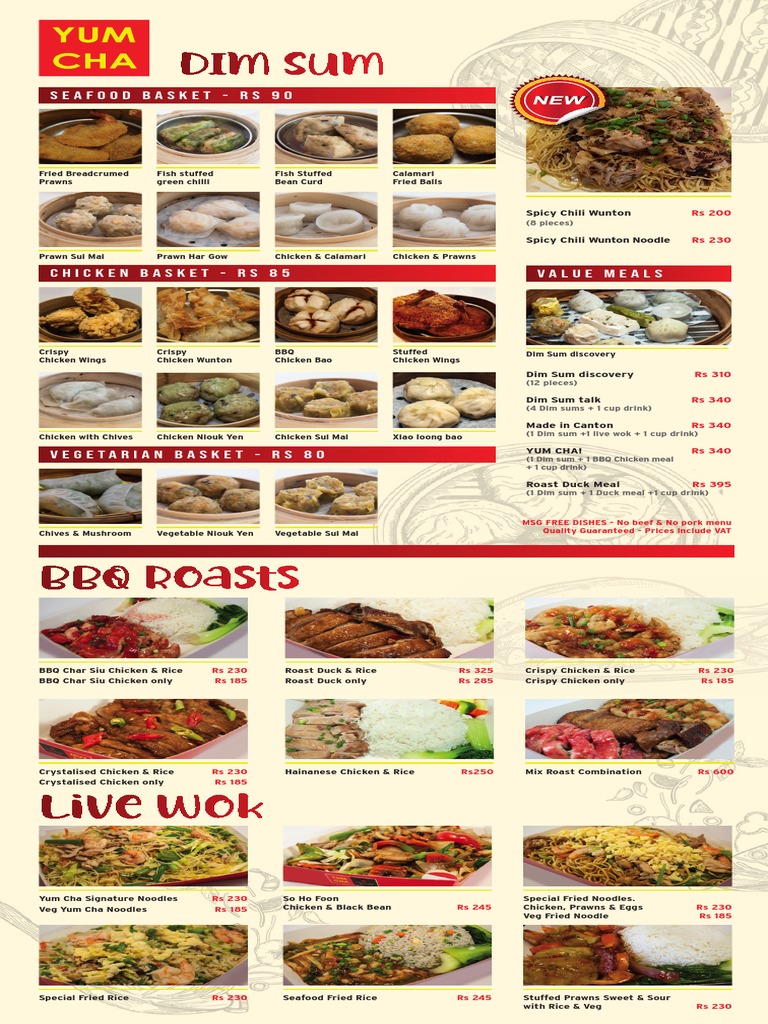 Yum Cha Cantonese Dim Sum | PDF | Foods | Cuisine