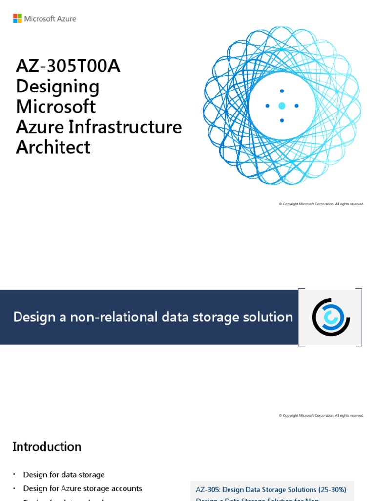 Az 305t00a Enu Powerpoint 03 | PDF | Microsoft Azure | Computer Data ...
