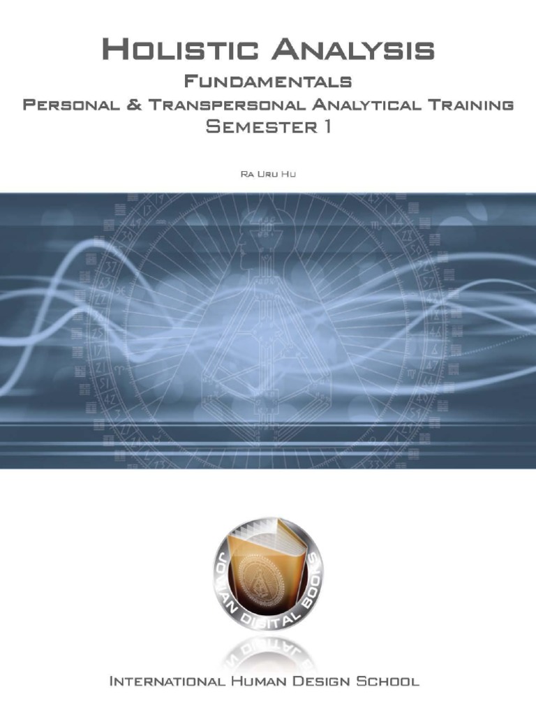 Holistic Analysis 1 Fundamentals Pdf Moon Statistics