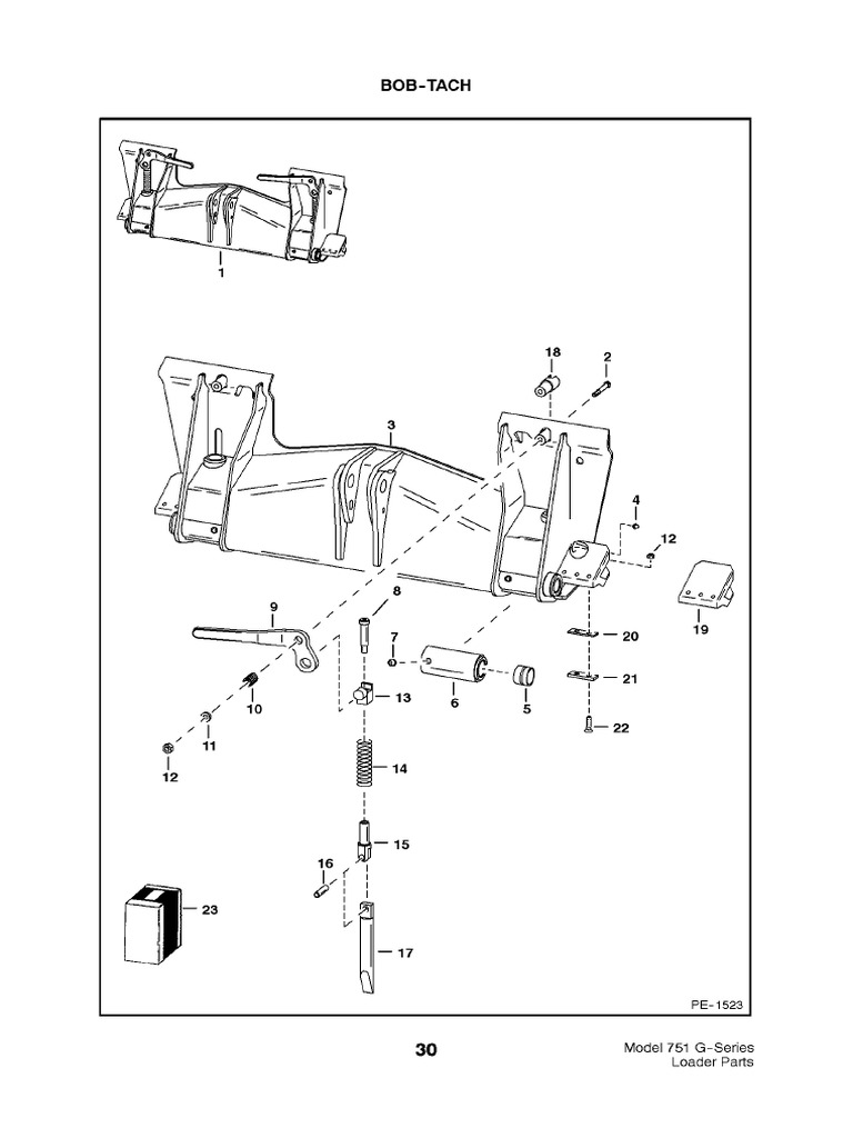 Bobcat 751G Bobtach | PDF | Machines | Manufactured Goods