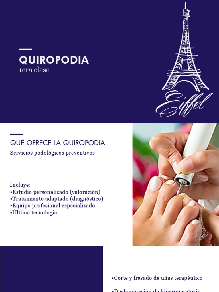Quiropodia: 1era Clase | PDF | Clavo (anatomía) | Medicina