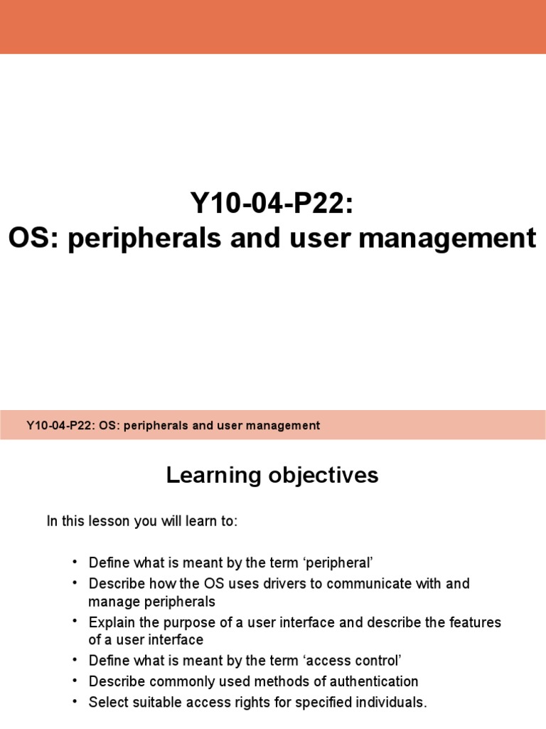 Y10 04 P22 Slides | PDF | Graphical User Interfaces | Operating System