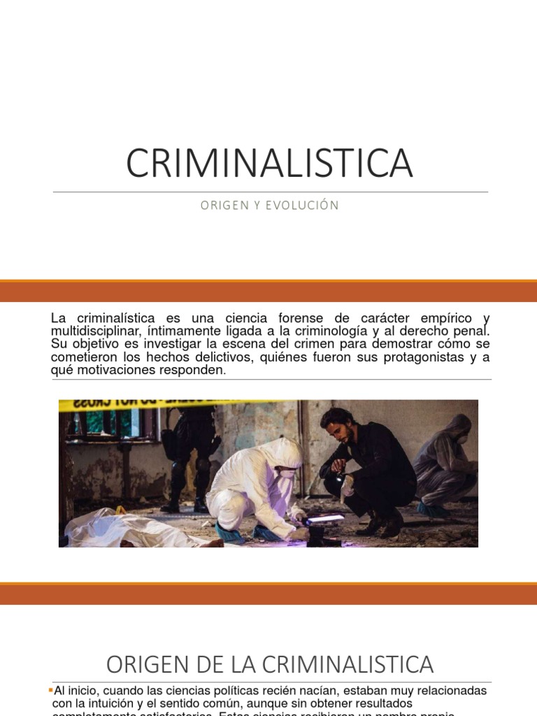 Criminalistic A | PDF | Science | Crímenes
