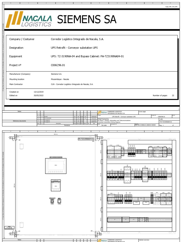 UPS Retrofit Project As-Built Documents | PDF | Engineering | Computer ...