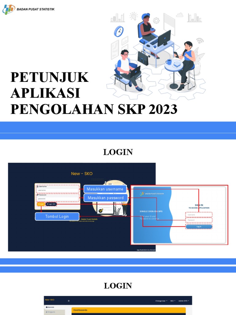 Panduan Pengguna Aplikasi Pengolahan SKP 2023 | PDF