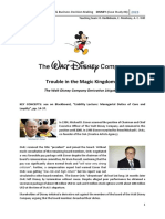 Disney Company Organizational Structure | PDF | Organizational ...