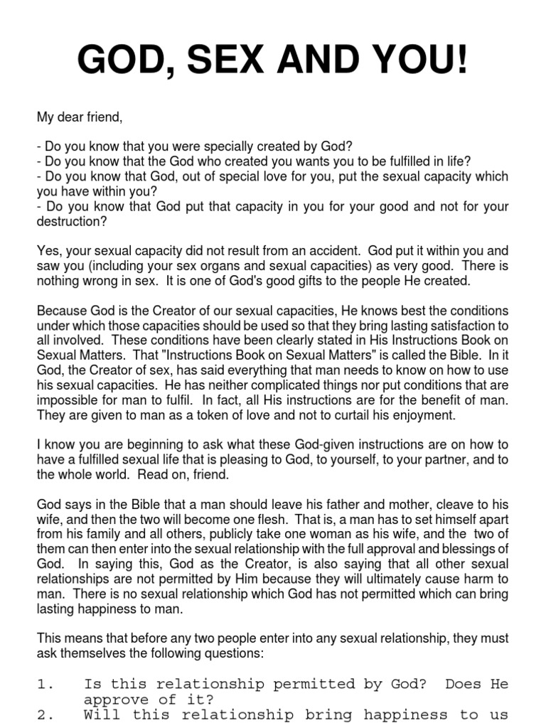 God Sex You Pdf Sin Forgiveness