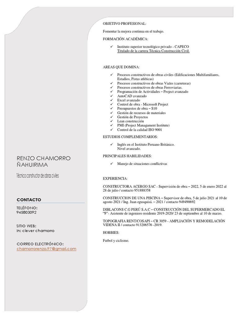 Curriculumvitae | PDF