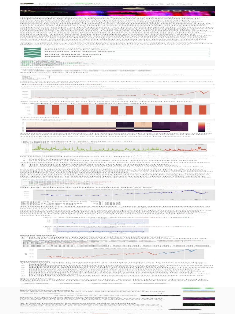 Stock Price Prediction Using ARIMA Model by Dereje Workneh Medium | PDF | Time Series ...