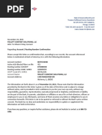Chase Bank Account Verification Letter | PDF
