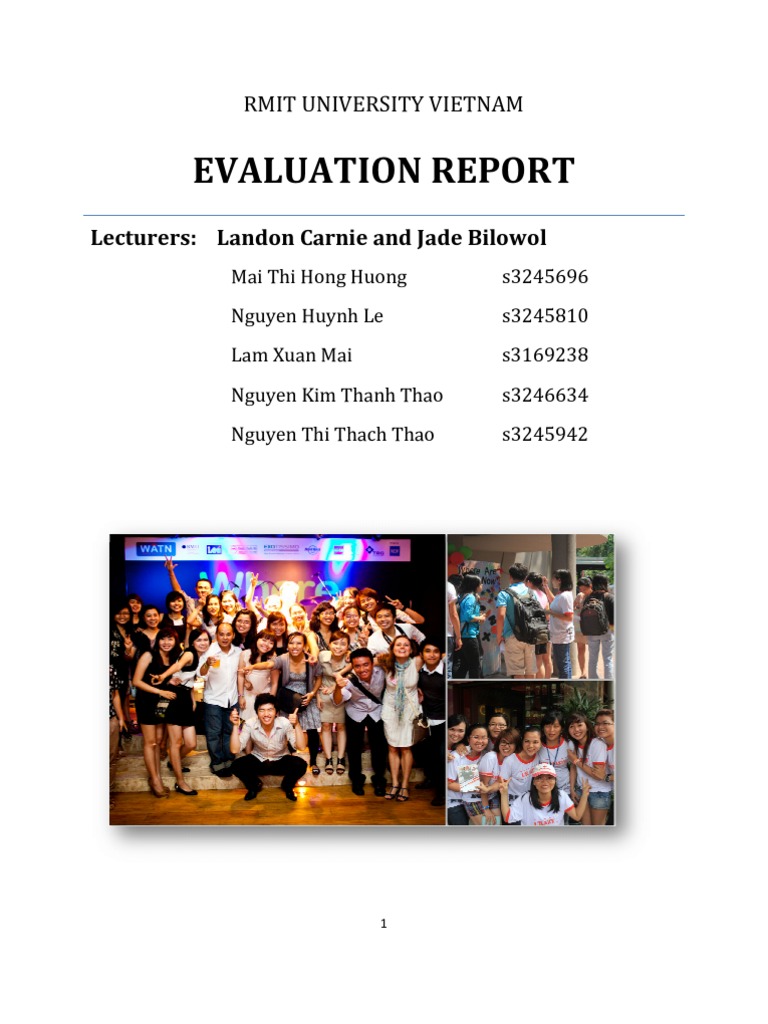 ICP Evaluation Report | PDF