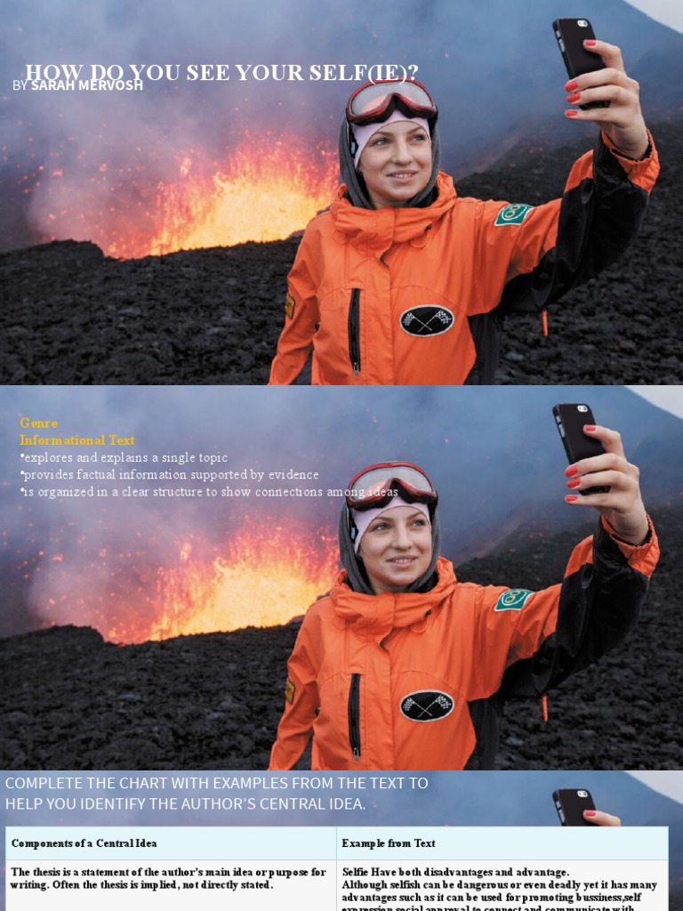 How Do You See Your Selfie Grade 10 | PDF | Attitude (Psychology) | Credibility