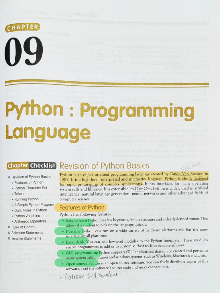 Computer Applications Arihant | PDF | Control Flow | Python (Programming Language)