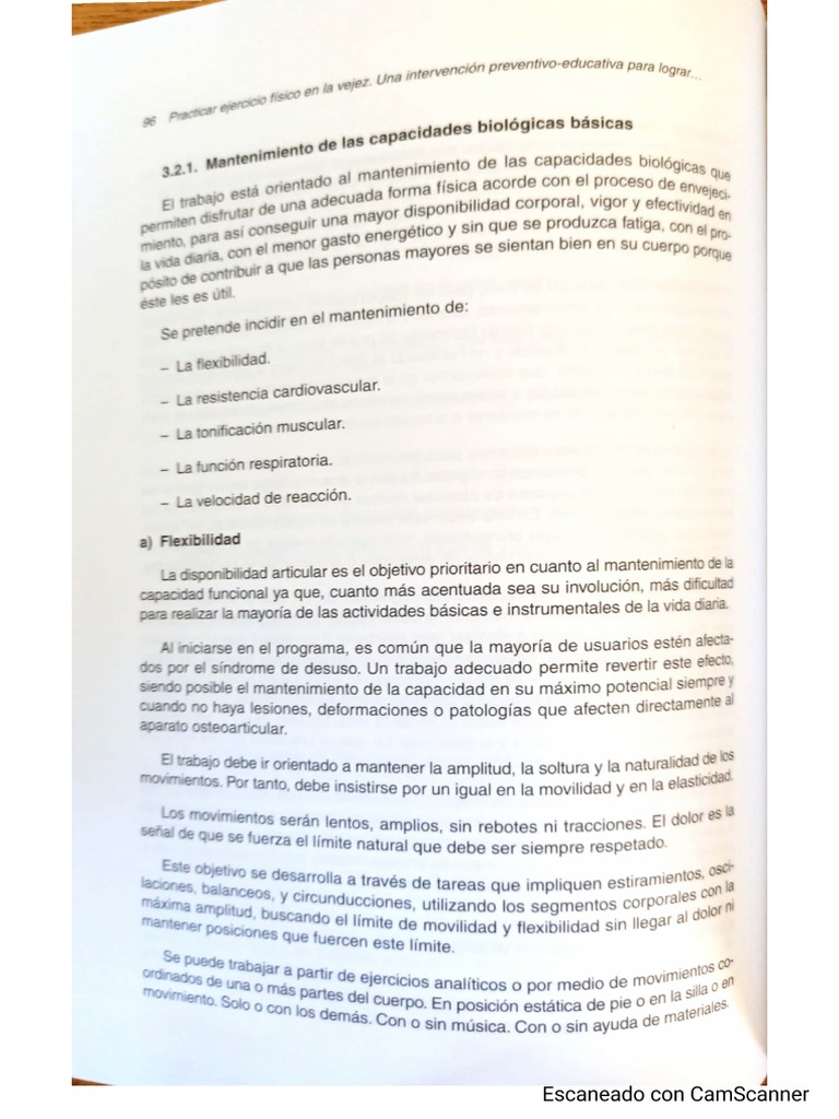 Soler Vila. 2009. Practicar Ejercicio Físico en La Vejez | PDF