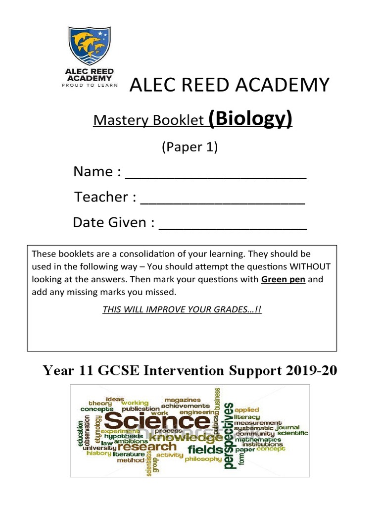 Alec Reed Academy: (Biology) | PDF | Heart | Heart Valve