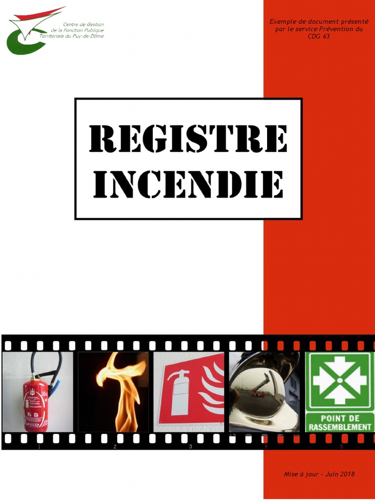 Modele Registre Incendie | PDF | Feu