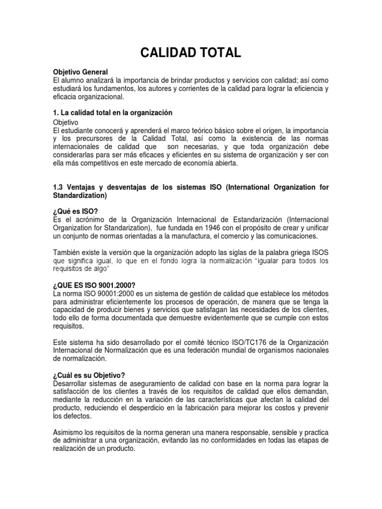 Tema 2-Ventajas y Desventajas de Los Sistemas ISO (International ...