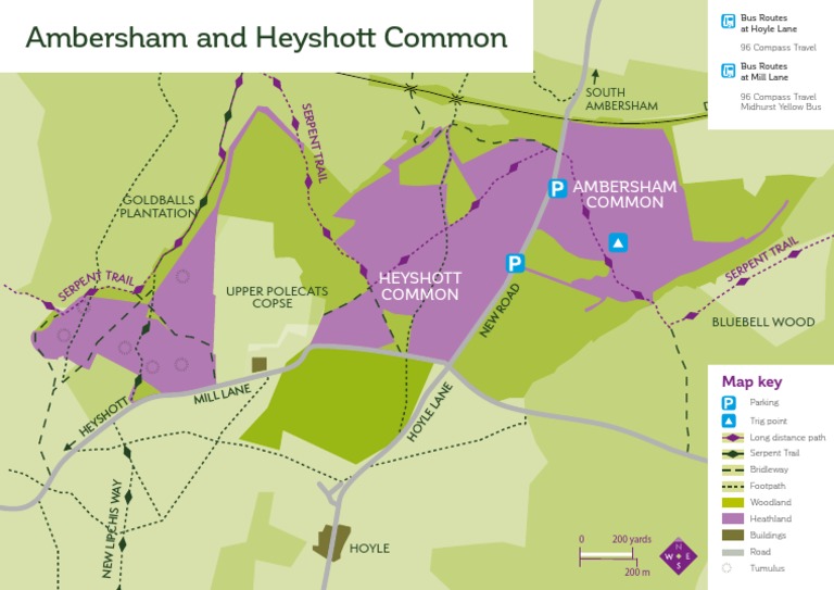 Ambersham&Heyshott-Common Map | PDF