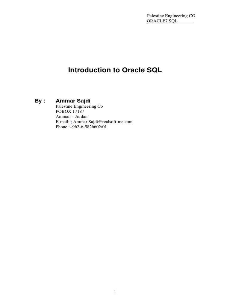 Intro Palco | PDF | Database Transaction | Relational Database