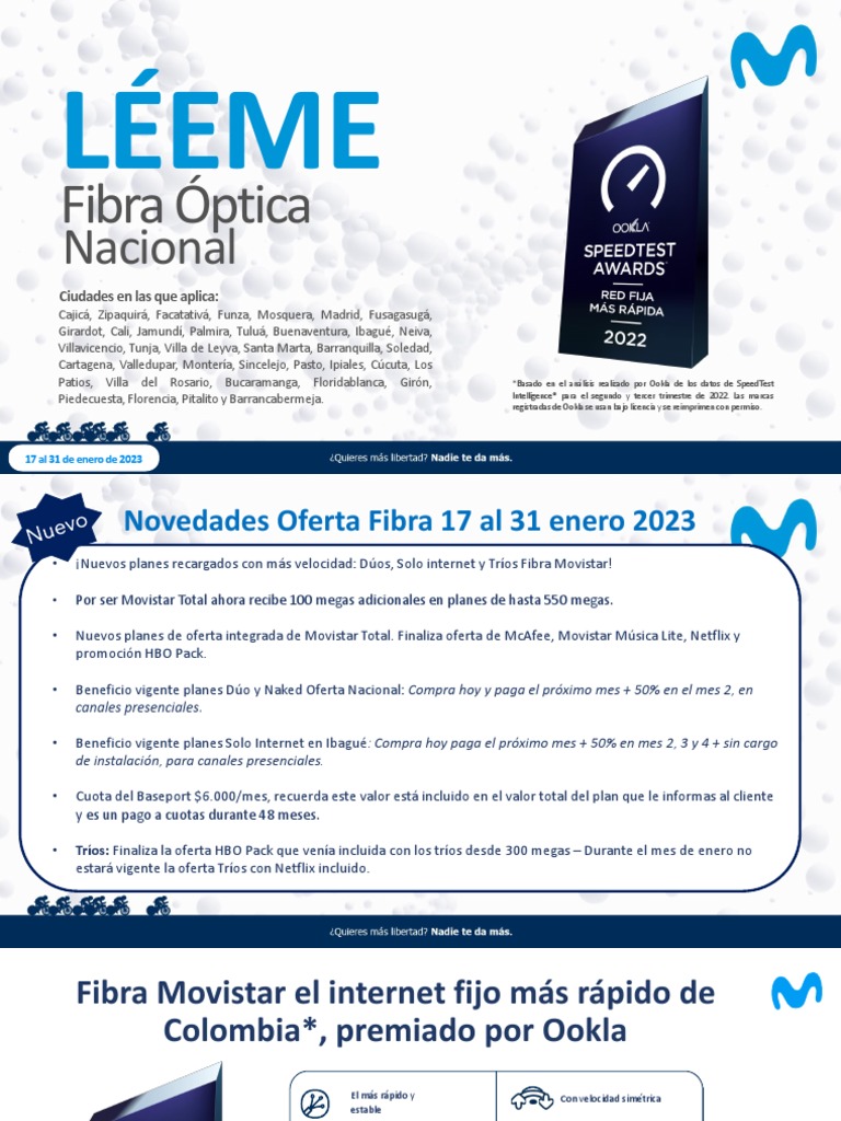 1-L - Eme Fibra Residencial Nacional Del 17 Al 31 de Enero | PDF | Aplicación movil | Android ...
