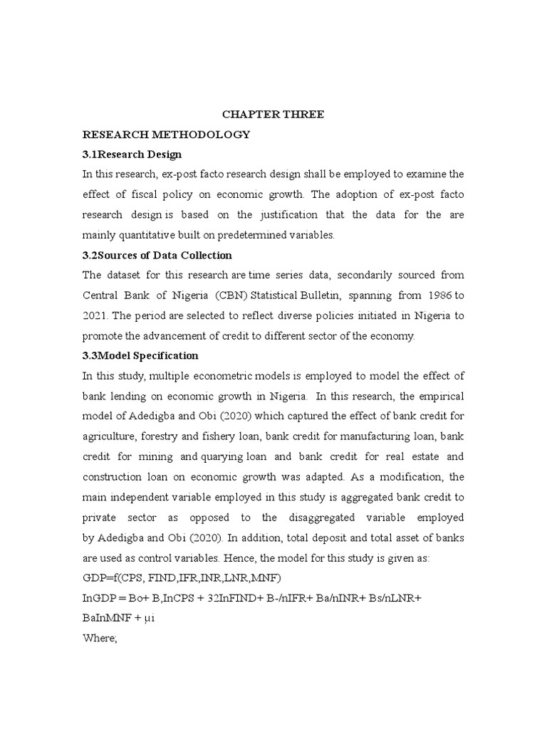 Chapter Three Dnial Pdf Autocorrelation Regression Analysis