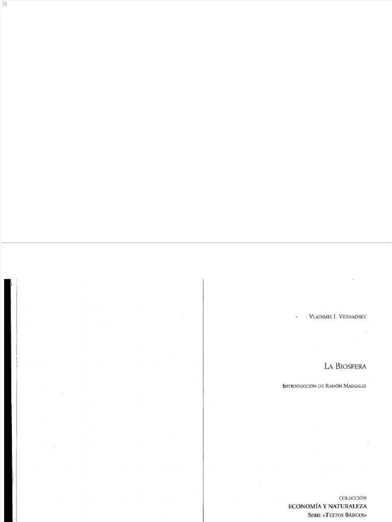 La Biosfera Vladimir Vernadsky | PDF