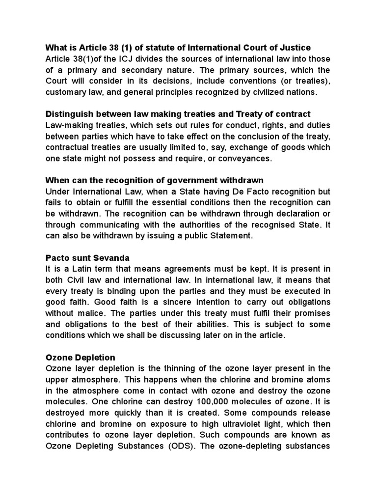 PIL Question Paper - Parimal Wagh GLC | PDF | Human Rights ...