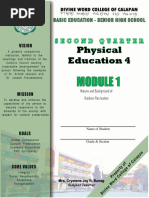 Peh12 q1 Module1 Danceintro v1 | PDF | Physical Fitness | Dances