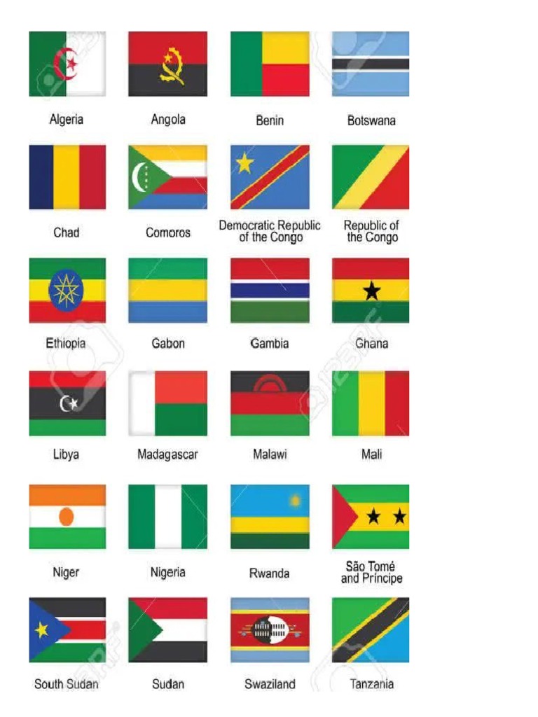 Banderas de Africa | PDF