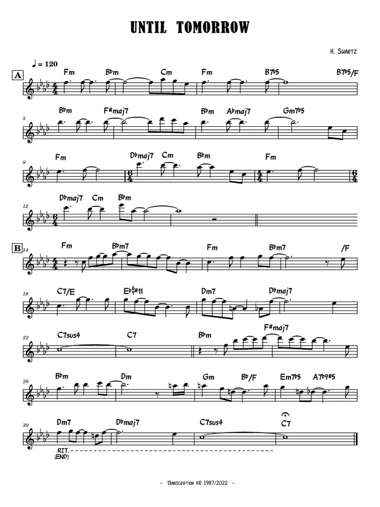 Until Tomorrow | PDF