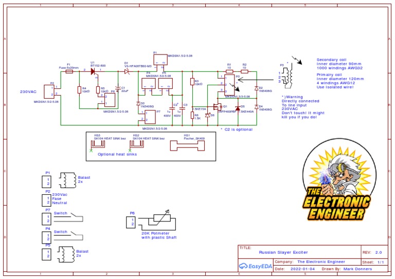 Senki Diagram for Russian Slayer Exciter | PDF