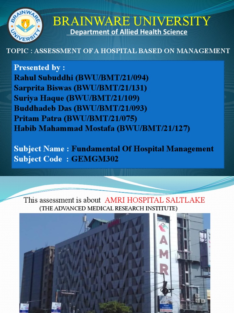 Hospital Management | PDF | Hospital | Nursing