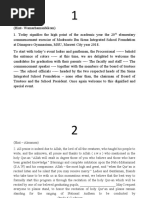 Welcome Ceremony Emcee Script | PDF