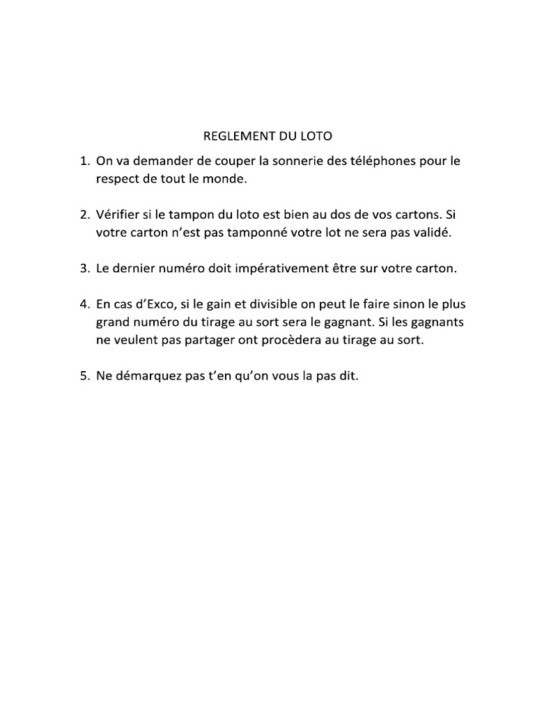 Loto | PDF