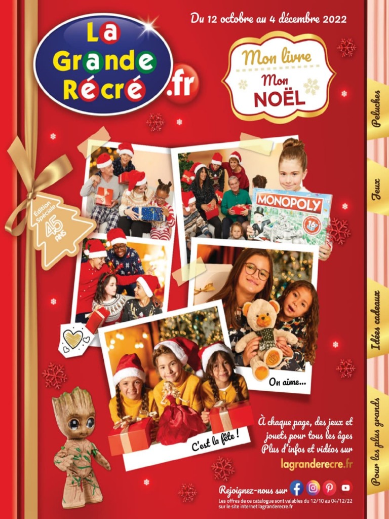 Catalogue Noel La Grande Recre 2023